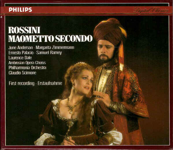 Диск Rossini: Maometto Secondo - Composer: Gioachino Rossini; (3 CD)