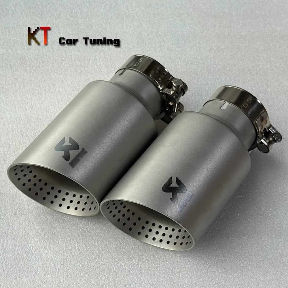 1 шт. автомобильные аксессуары, выхлопная насадка, пескоструйная обработка, матовый автомобильный глушитель из нержавеющей стали 304, накладка на автомобильный глушитель AKRAPOVIC, ID 48MM-OD 89MM