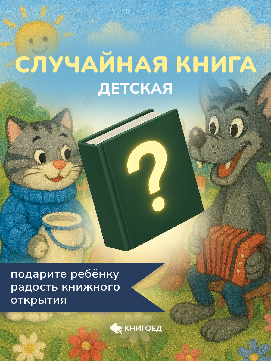 Случайная книга для детей — букинистический сюрприз / детская книга