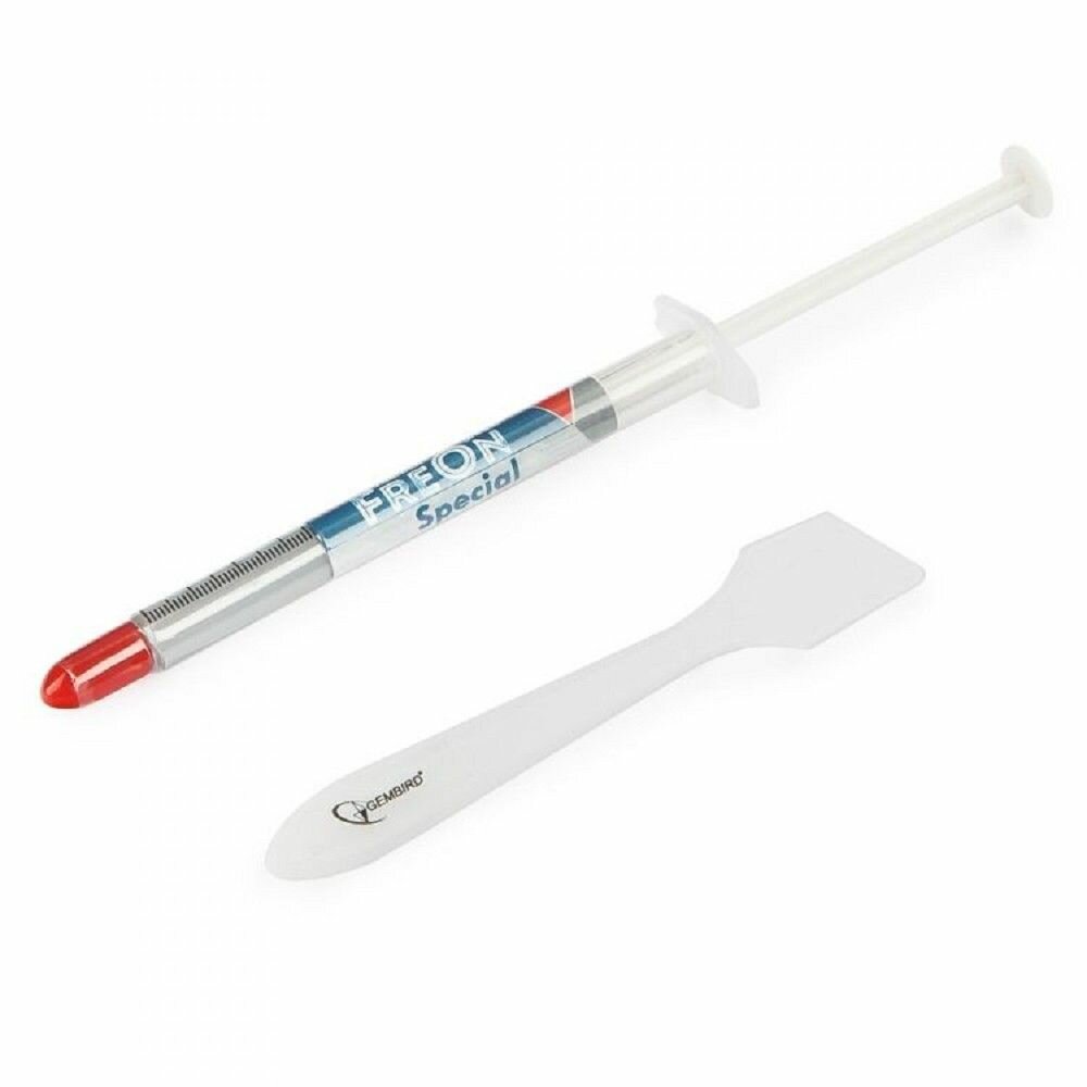 Термо паста Gembird FreOn SPECIAL GF - 11 - 1.5 для радиаторов, 1,5гр, шприц