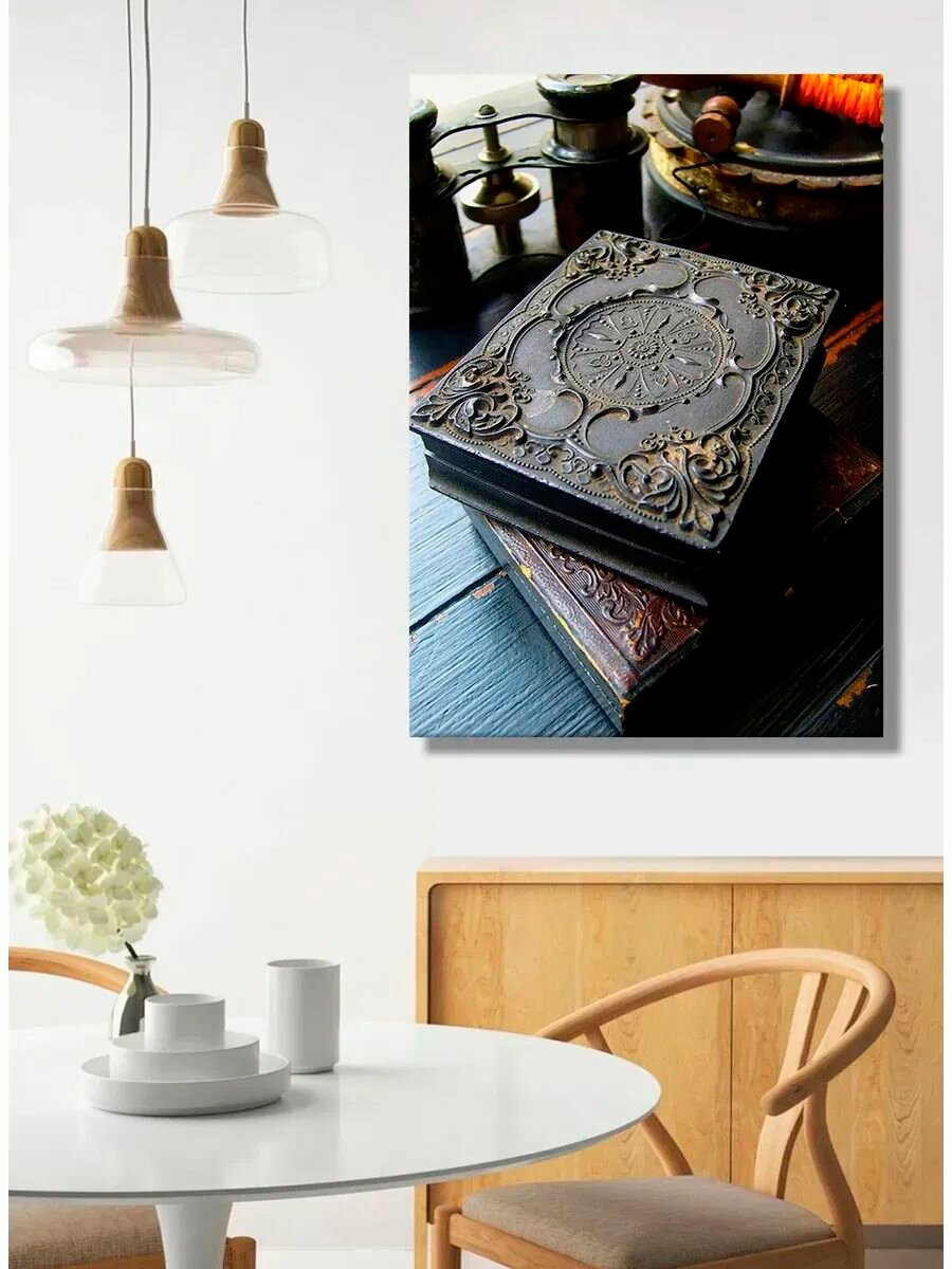 Картина "Старинный фолиант", на стену 30х40см 1шт.