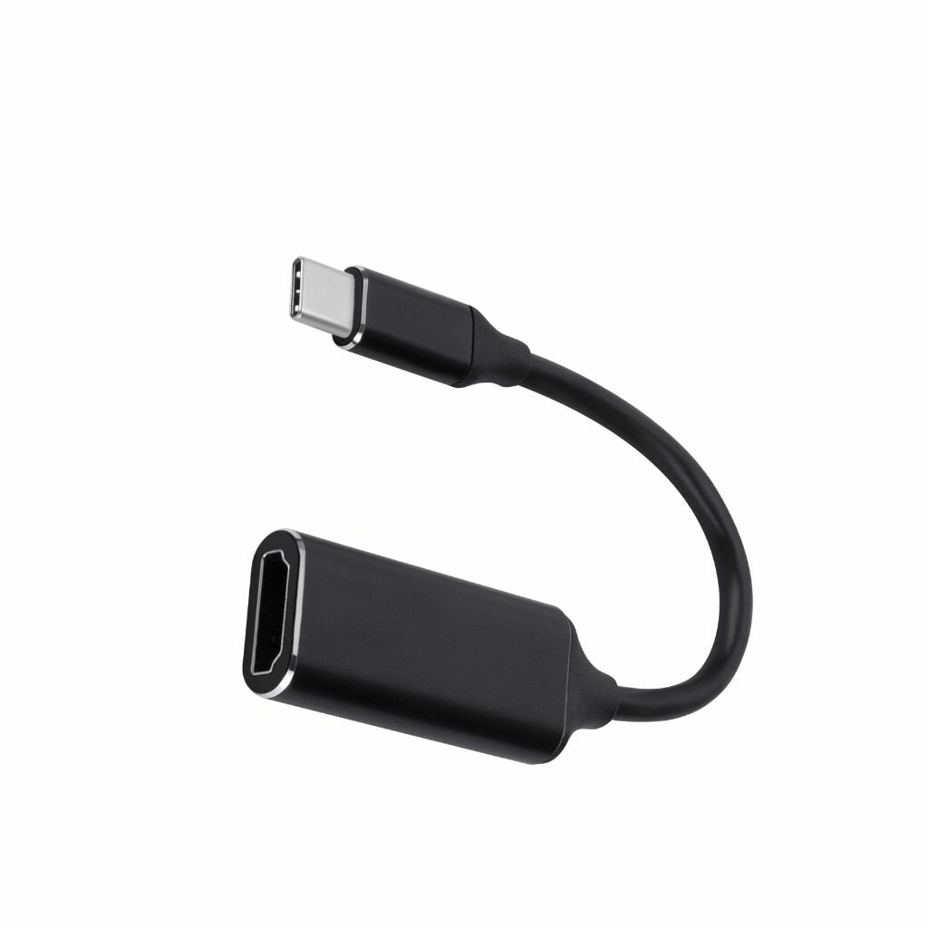 Конвертер typec в hdmi кабель-адаптер USBC для мобильного телефона и ноутбука-черный