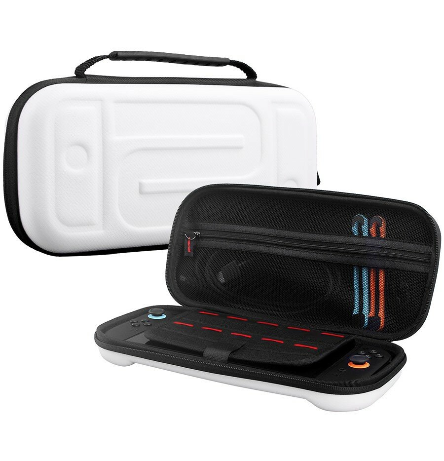 Сумка чехол для консоли Nintendo Switch 2 Storage Bag - White