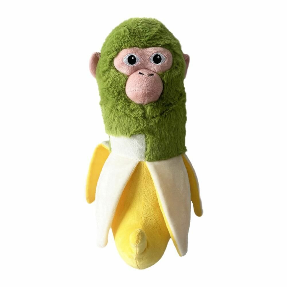 Забавная плюшевая обезьянка-банан, детская игрушка