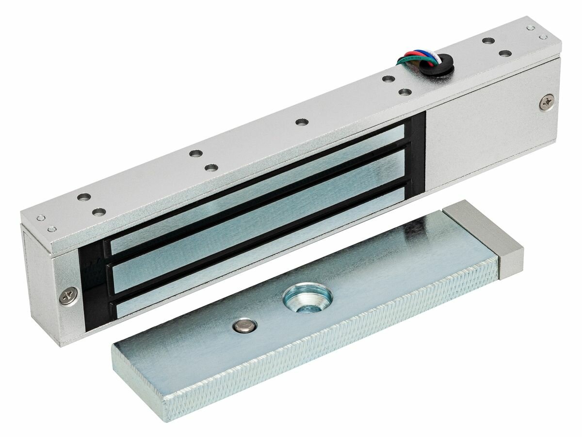 ML-180AS (AccordTec)(С герконом) Электромагнитный замок, 12/24В, 180кг 207*39*21мм