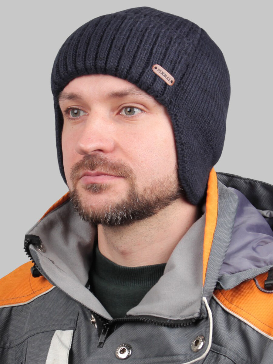 Шапка-ушанка для мужчин