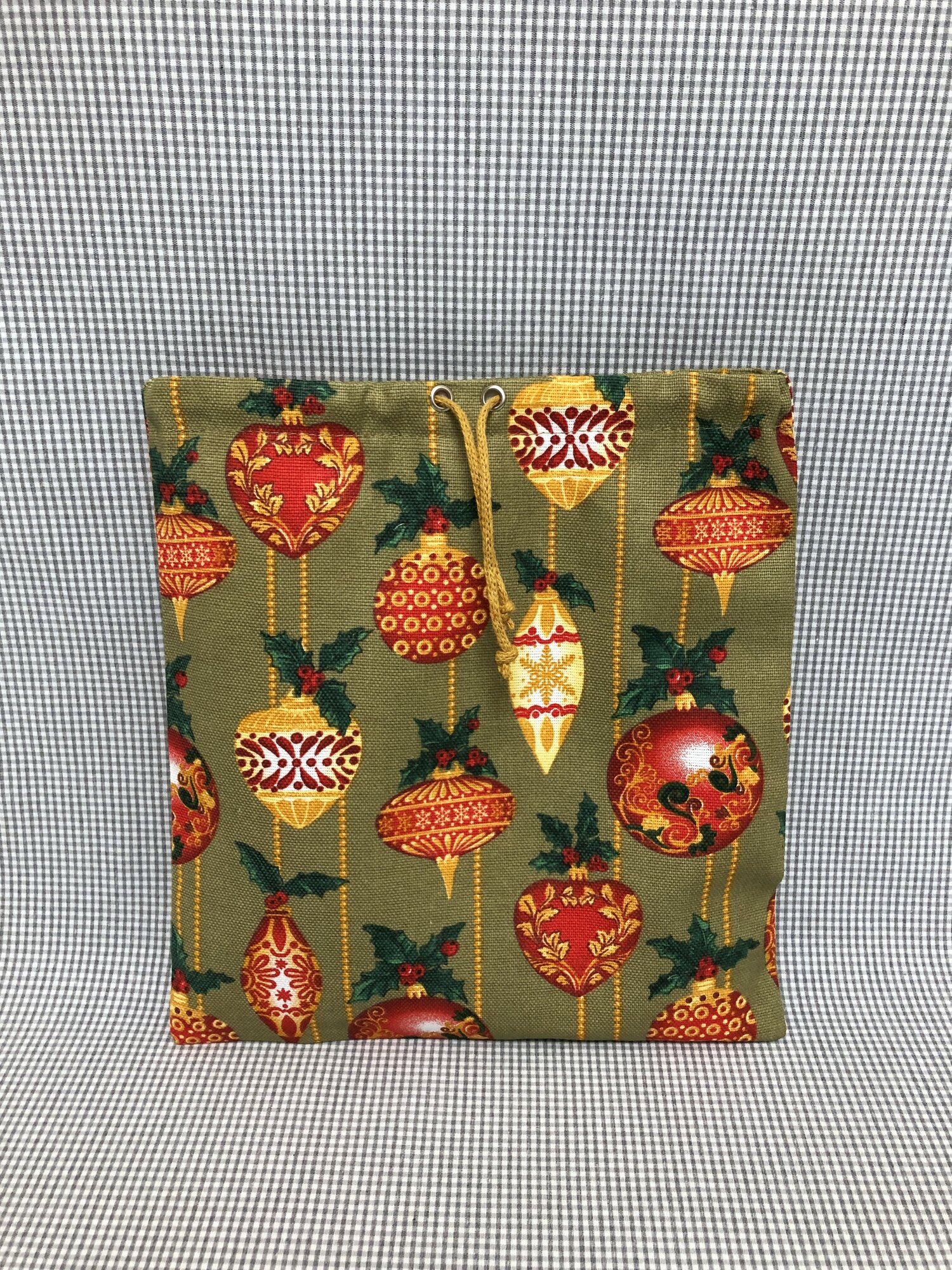 Мешочек из рогожки 26х28 см, -м13, хлопковый, для упаковки и хранения