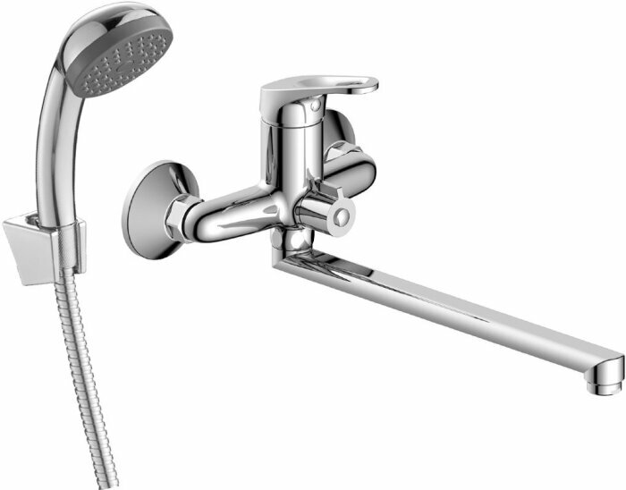 Смеситель с длинным изливом для ванны Decoroom DR21 DR21043