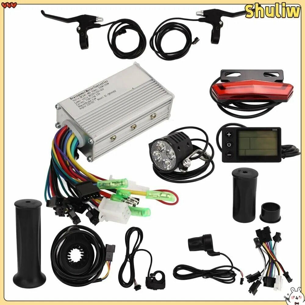 Комплект для электровелосипеда, надежный контроллер, для скутеров и велосипедов
