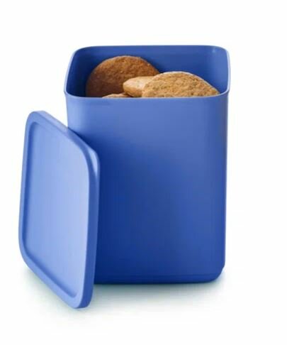 Контейнер Кубикс голубой 1,8 л Tupperware для сыпучих продуктов и сладостей
