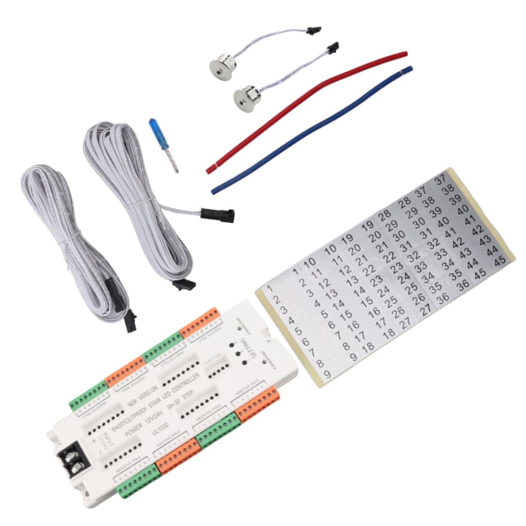 Контроллер светодиодной лестницы 32 канала