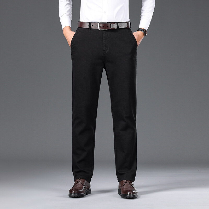 Мужские джинсы Чистый цвет / прямые B1, LI Mall талии_31