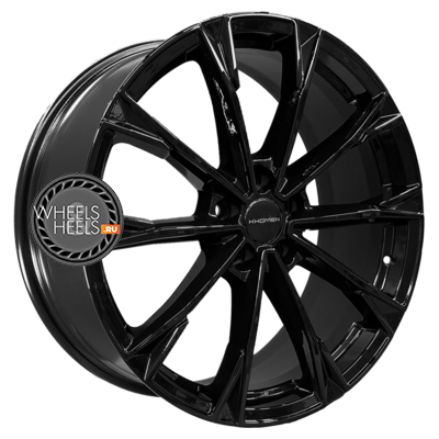 Диск автомобильный литой Khomen Wheels KHW2018 (Geely Monjaro/Tugella) 20x8 5x108 et46 dia63.4 Black
