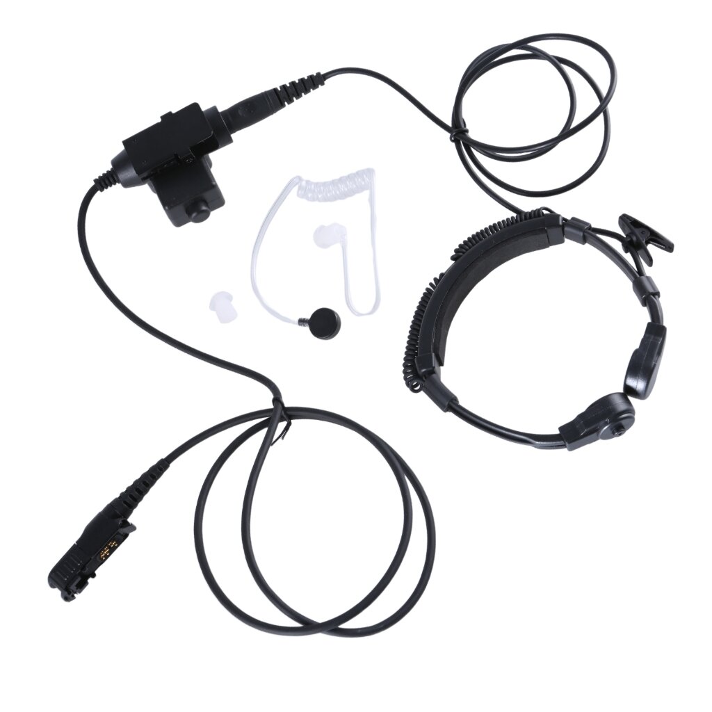 Воздушная трубка Телескопическая Горловина Вибрационные наушники Гарнитуры U94 PTT для P6600 MTP3150