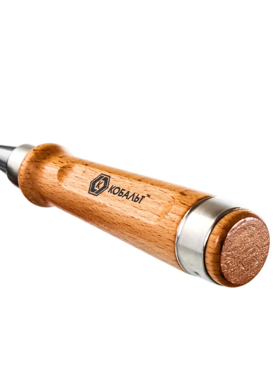 Стамеска плоская 28 х 140 мм, CR-V, деревянная рукоятка (1