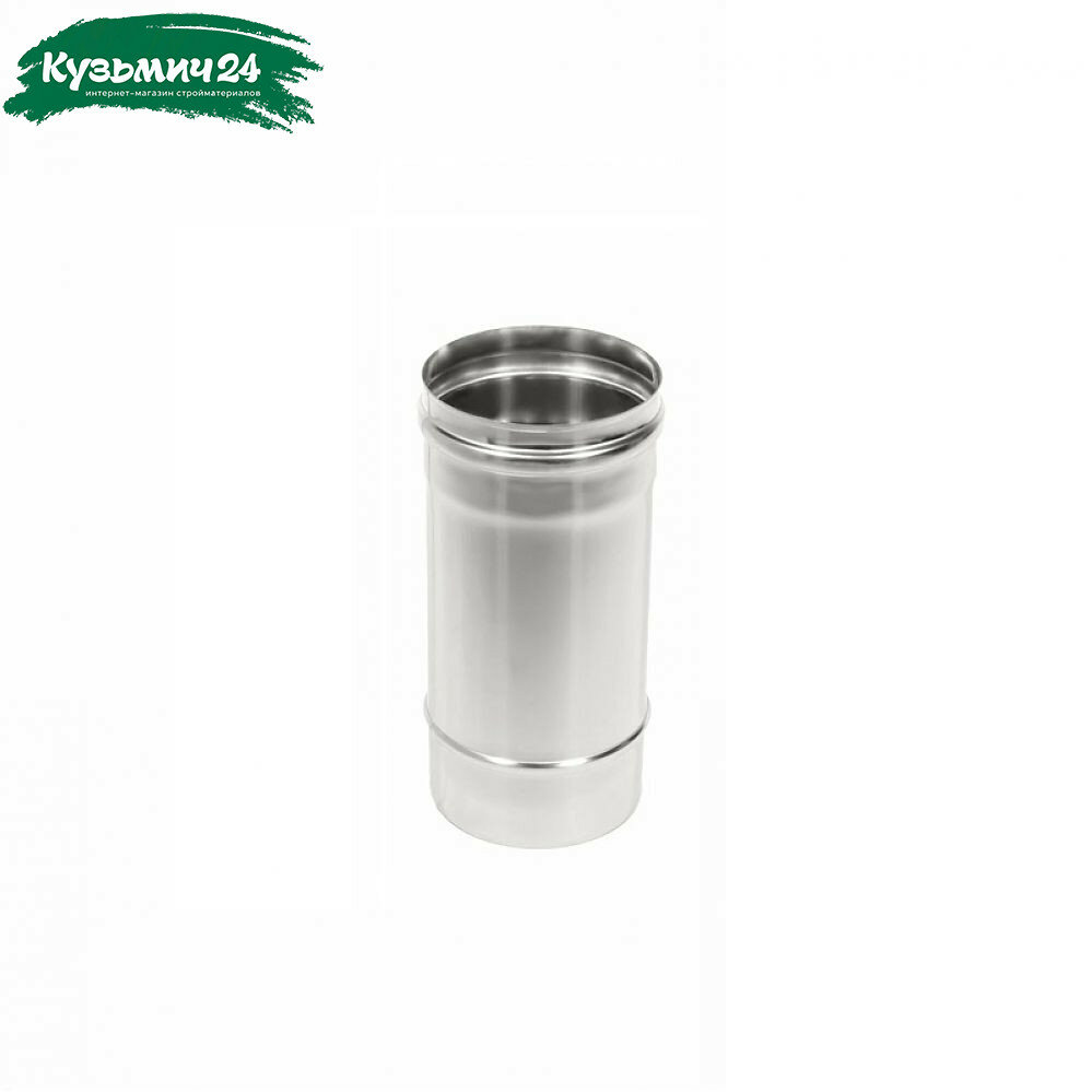 Дымоход L250мм 0,5мм d80 , 1 шт.