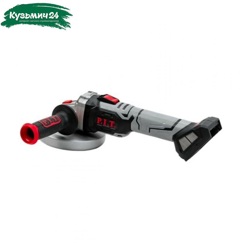 Аккумуляторная бесщеточная УШМ P.I.T. PWS20H-125B/1 20в 125мм 1акк 4Ah+з. у, 1 шт.