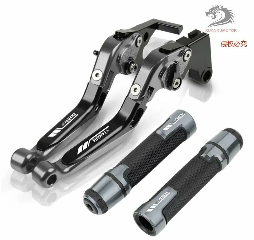 Для Yamaha YZF R3 MT-03 2015-2022 , YZF R25 2014-2018 , ручки сцепления тормозов и аксессуаров с резиновой Мотоциклы Ямаха 2016 2017 2019