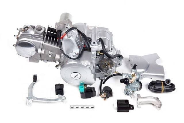 Двигатель ATV 125cc ( 152FMH-I, передачи- 3 вперед и 1 назад) полуавтомат