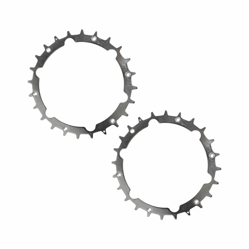 Два робота-газонокосилки S / M модели WorxLandroid с нескользящими колесами