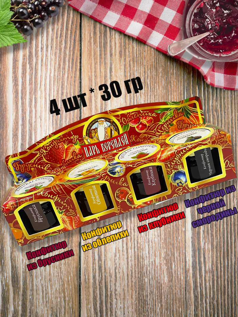 Подарочный набор конфитюров