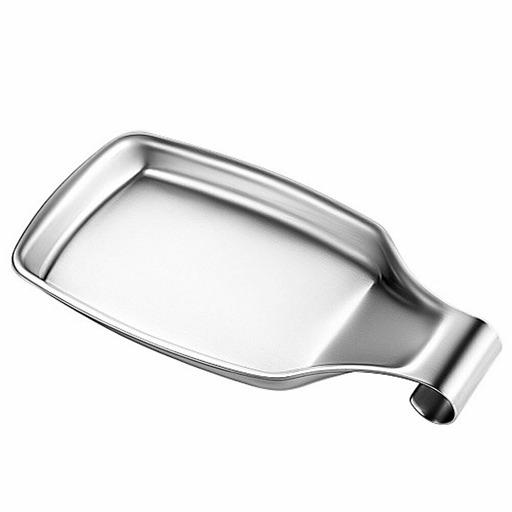 Stainless Steel Spoon Rest Stove Holder for Kitchen Spatula Ladle Brush Cooking Utensils