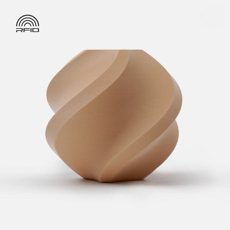 3D-пластик Bambu Lab, матовый, кофейно-коричневый, с катушкой, 1 кг