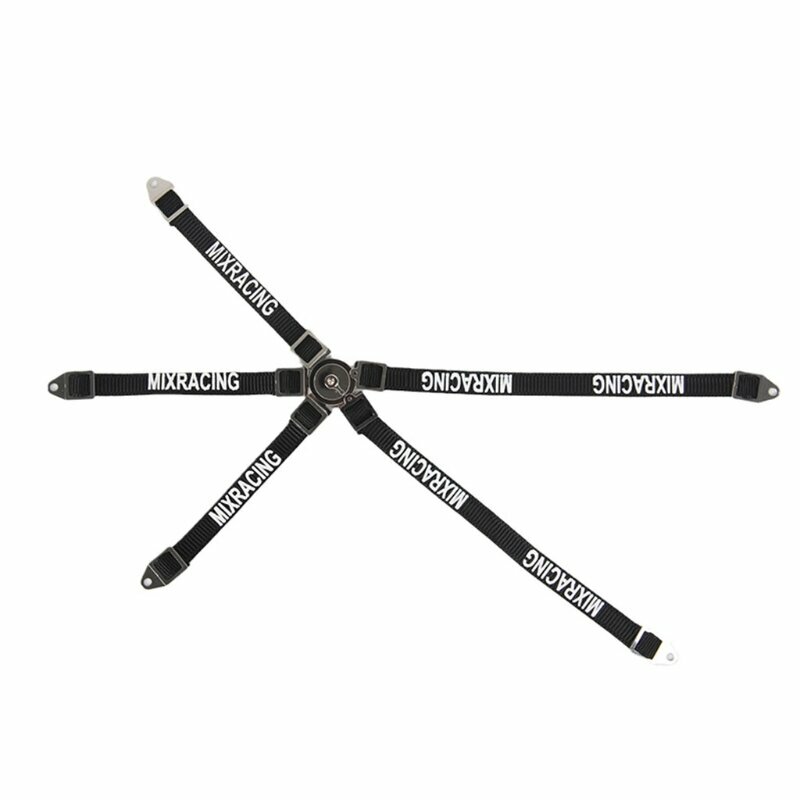 1/10 Скалолазание по бездорожью с дистанционным управлением имитация автомобиля внутреннее сиденье ремень безопасности безопасности-черный