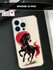 Чехол на Apple iPhone 13 Pro / Айфон 13 Про с принтом Красный вихрь