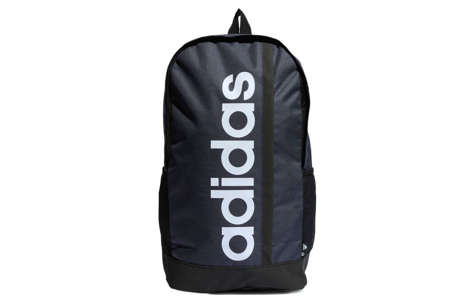 Рюкзак унисекс Adidas Essential из полиэстера, морской синий/черный, Regular