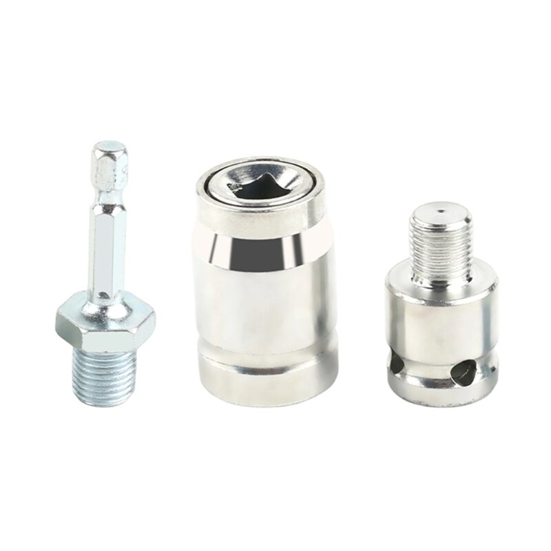 Оцинкованный электрический ключ для преобразования квадратного хвостовика в ударную дрель электрического молотка головку хвостовика-оцинкованная головка 3шт