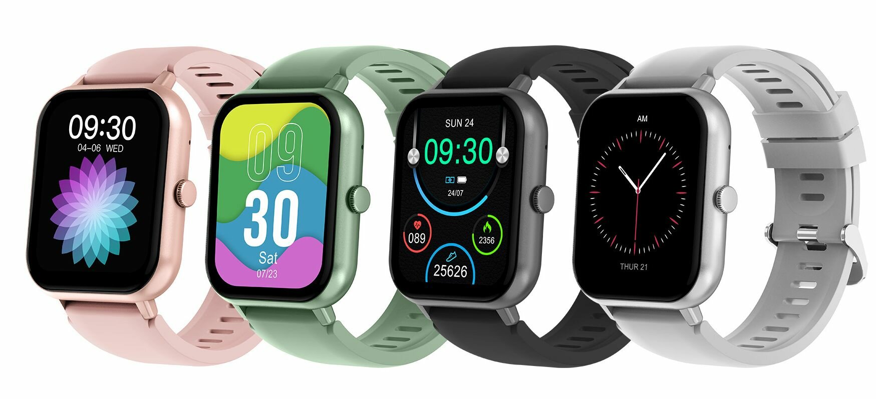 Умные часы Amazfit GTS 2 mini DorisClemente, зеленые, с мониторингом здоровья