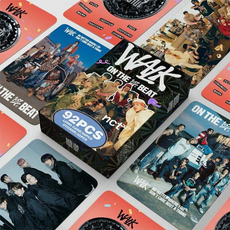 KPOP 92шт/коробка NCT127 Фотокарточки Walk Коллекционная карточка