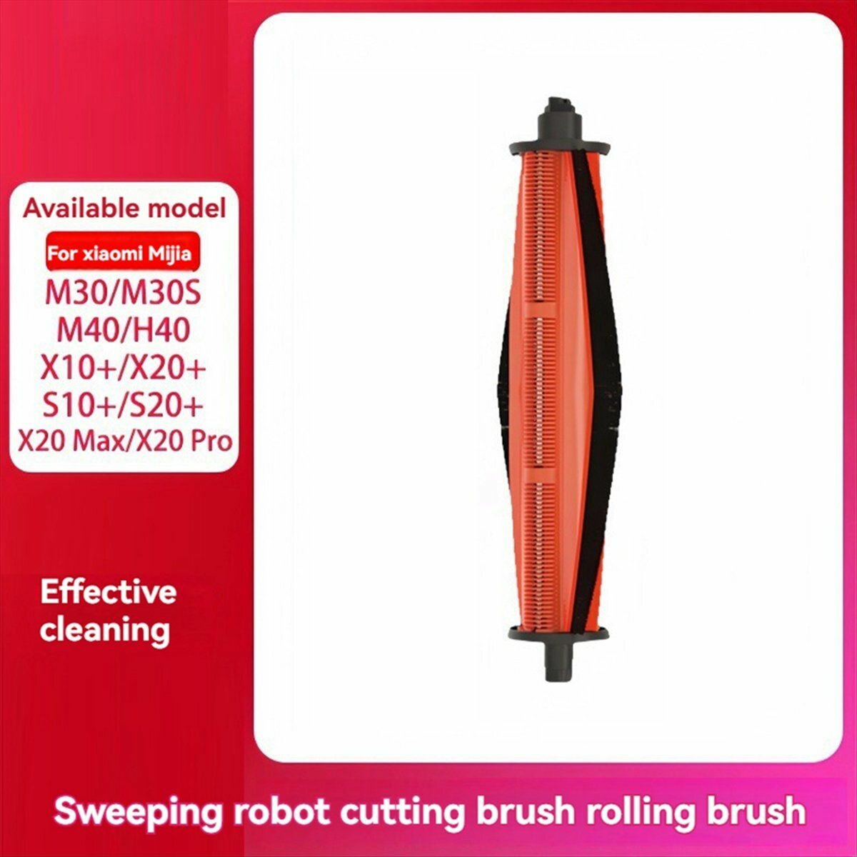 Роликовая щетка против запутывания для пылесосов XIAOMI Mijia M30/M30S/M40/H40/X10+/X20+/S10+/S20+X20 Max/X20 Pro