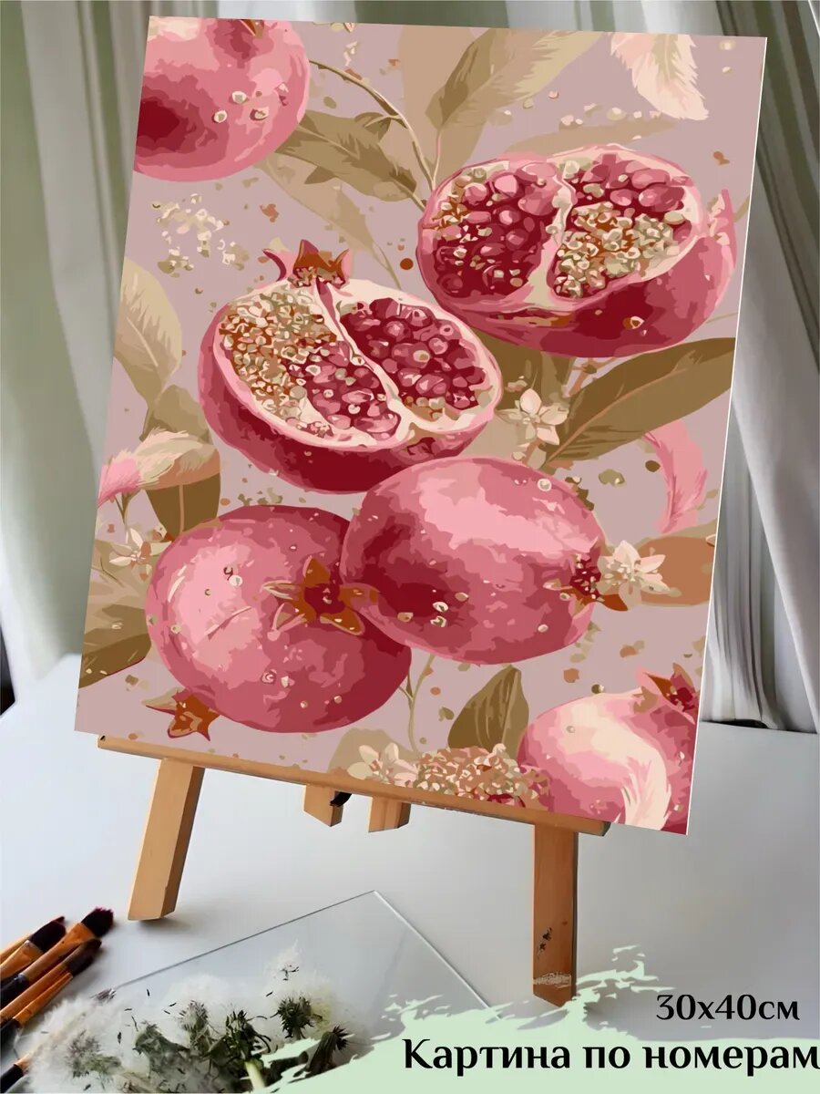 Картина по номерам гранаты