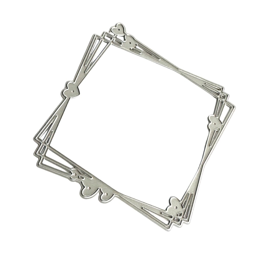 Металлическая Рамка В виде Сердца Высекает Штампы Из Углеродистой Стали, Трафареты для Тиснения, Открытки, Фотожурнал, Украшения Для Скрапбукинга