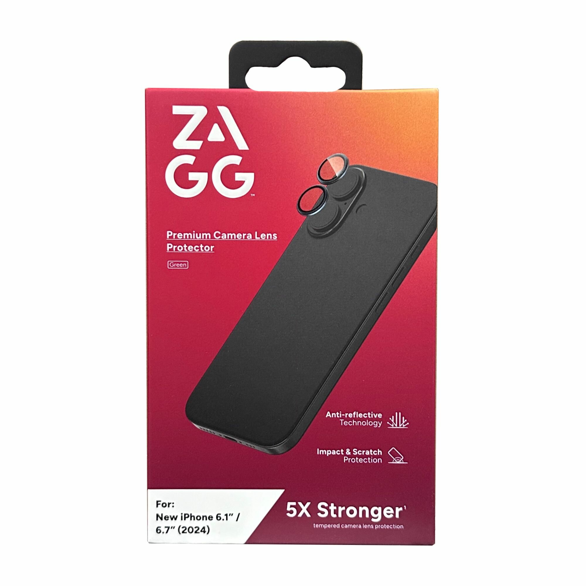 Защитные стекла на камеру iPhone 16 6.1" / 16 Plus 6.7" ZAGG Premium Camera Lens Green 100116153