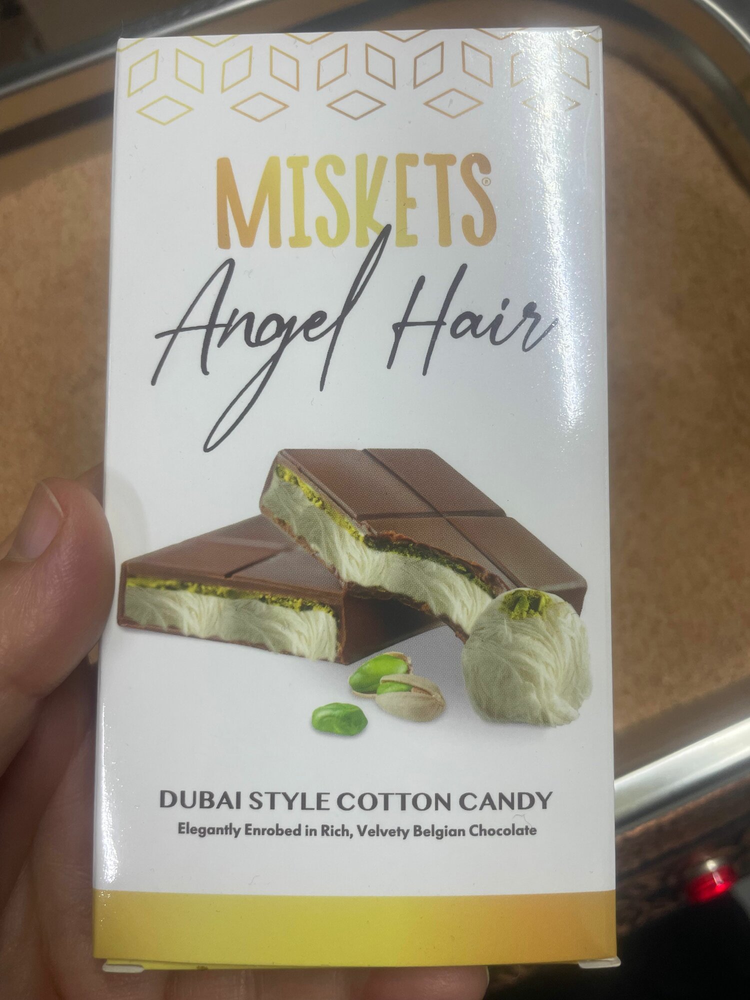 MSKETS Angel Hair Дубайский шоколад Style Cotton Candy 100гр