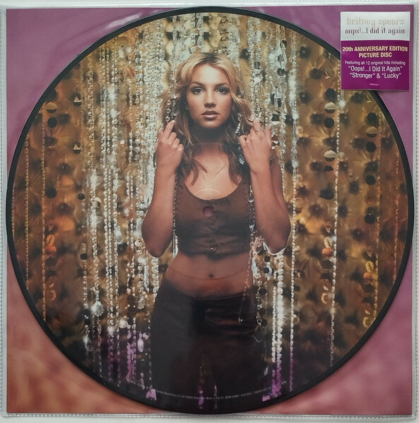 Britney Spears - Oops. I Did It Again (Picture Disc) (20th Anniversary Edit) (LP)