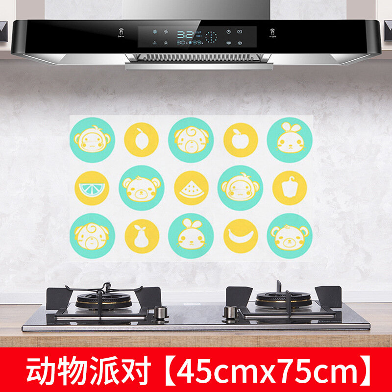 Кухонные наклейки водонепроницаемые и маслостойкие Самоклеящиеся термостойкие огнеупорные вытяжки плитка плита