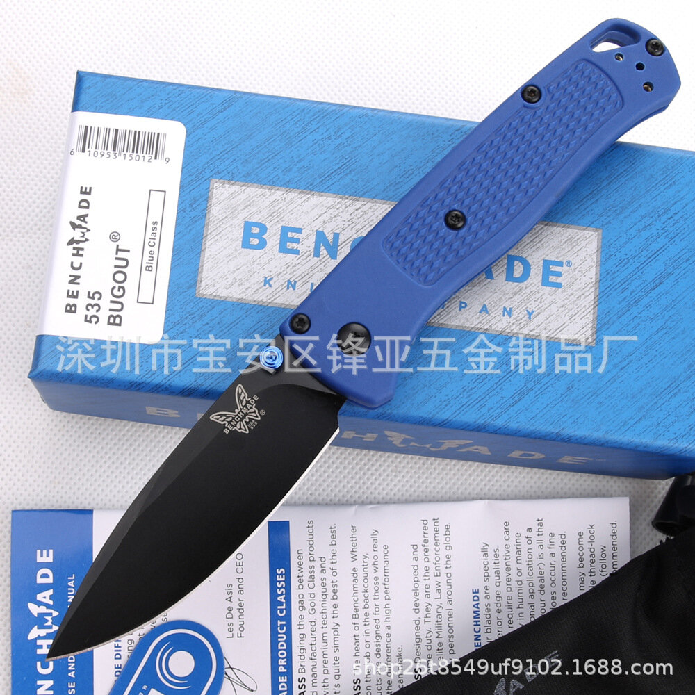 Нож Benchmade Butterfly -434.999999999% off CNC с высокой твердостью, острый BM535, складной портативный карманный нож для кемпинга на открытом воздухе