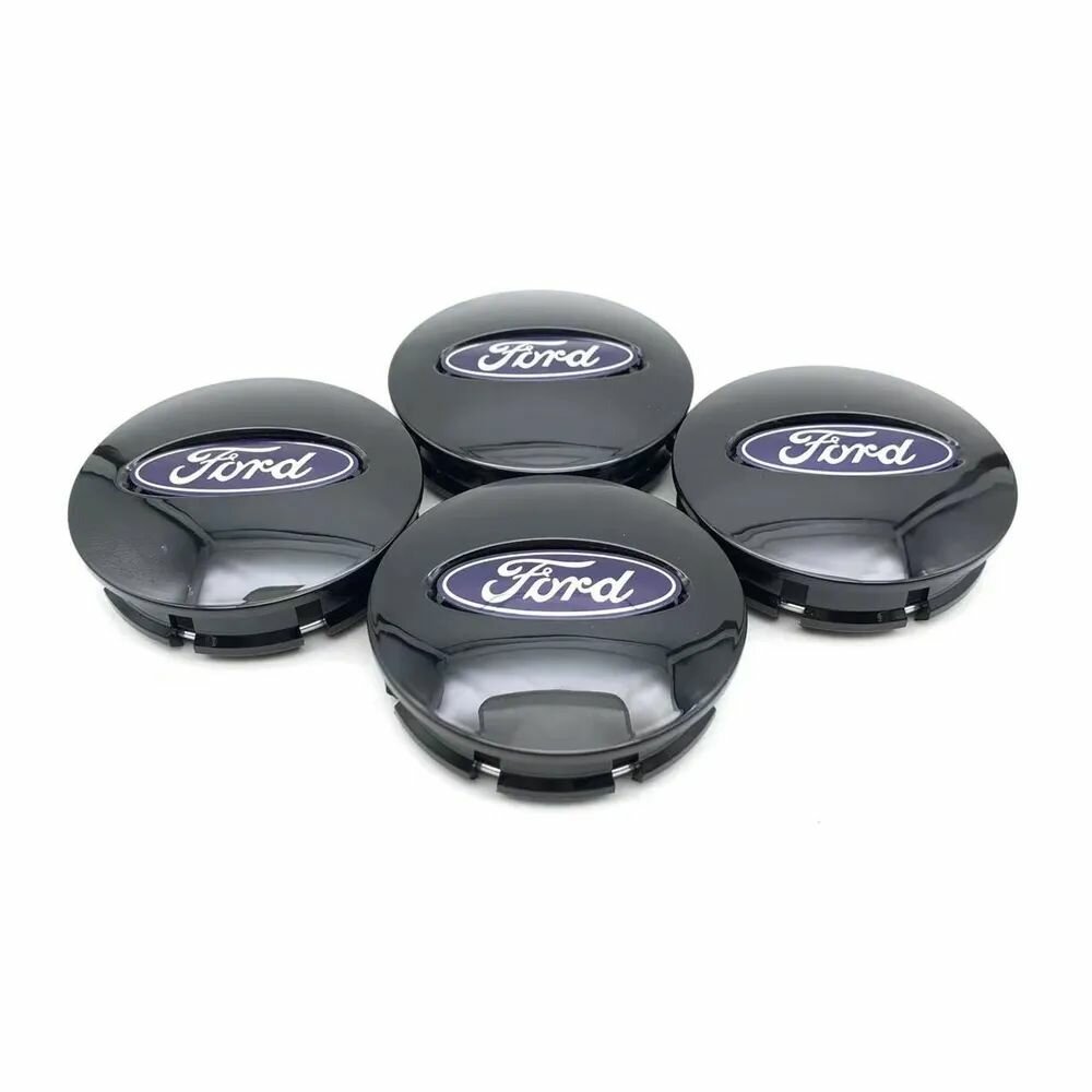 Колпачок на ступицу литого диска на автомобили Ford / Форд 66/58/14 мм, комплект 4 штуки. Для Ford Explorer EDGE