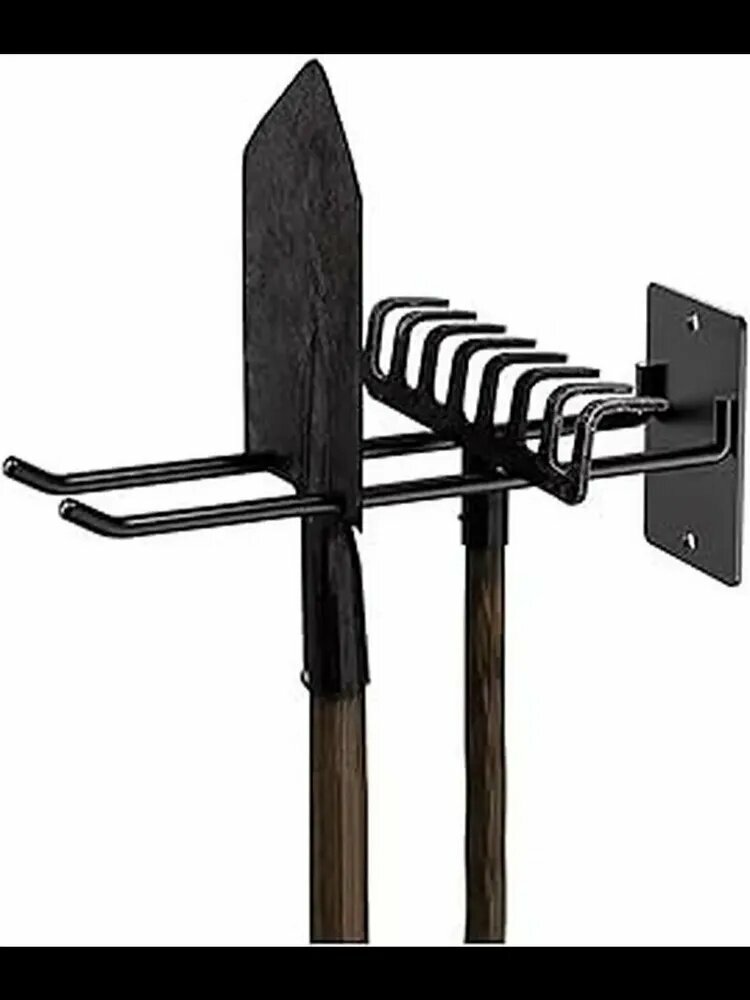 Подставка стеллаж настенный MyPads для садовых инструментов, лопат, граблей, топоров, кирок