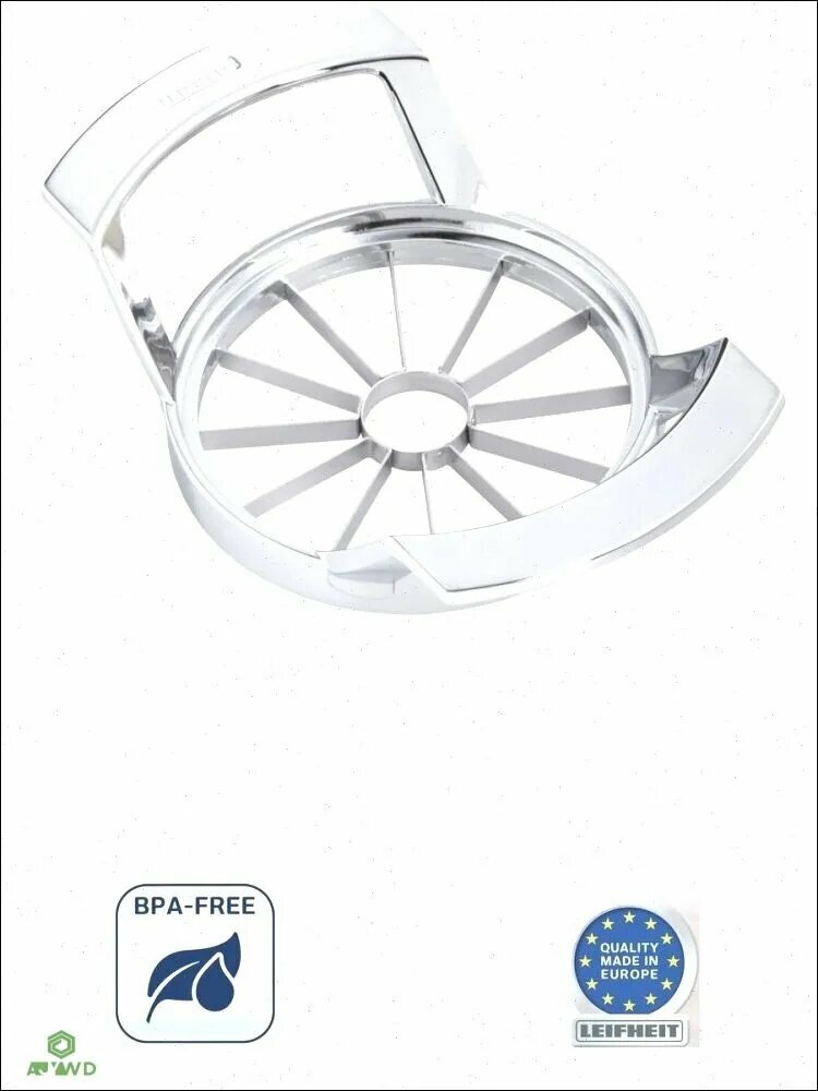 Яблокорезка Leifheit Proline с лезвием из нержавеющей стали для удобной нарезки фруктов