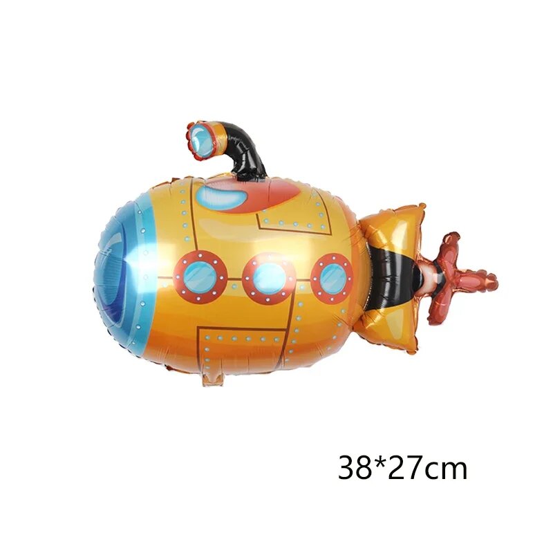 Большой пиратский корабль из фольги mini submarine