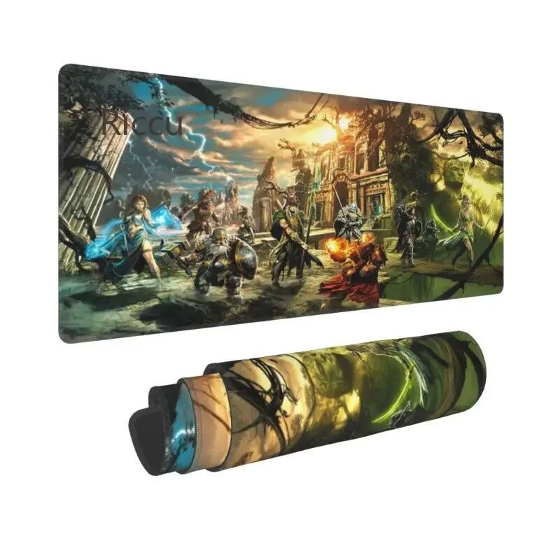 Аксессуары для ноутбуков с картой HD Коврик для мышки с аниме Heroes of Might and Magic 3, игровой коврик для клавиатуры 300x800 мм, Настольная защита, коврики для настольного компьютера