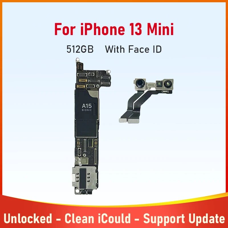 Полностью протестированная материнская плата для iPhone 13 13 Pro 13 Pro Max, материнская плата с разблокированной логической платой Face ID, очищенная iCloud