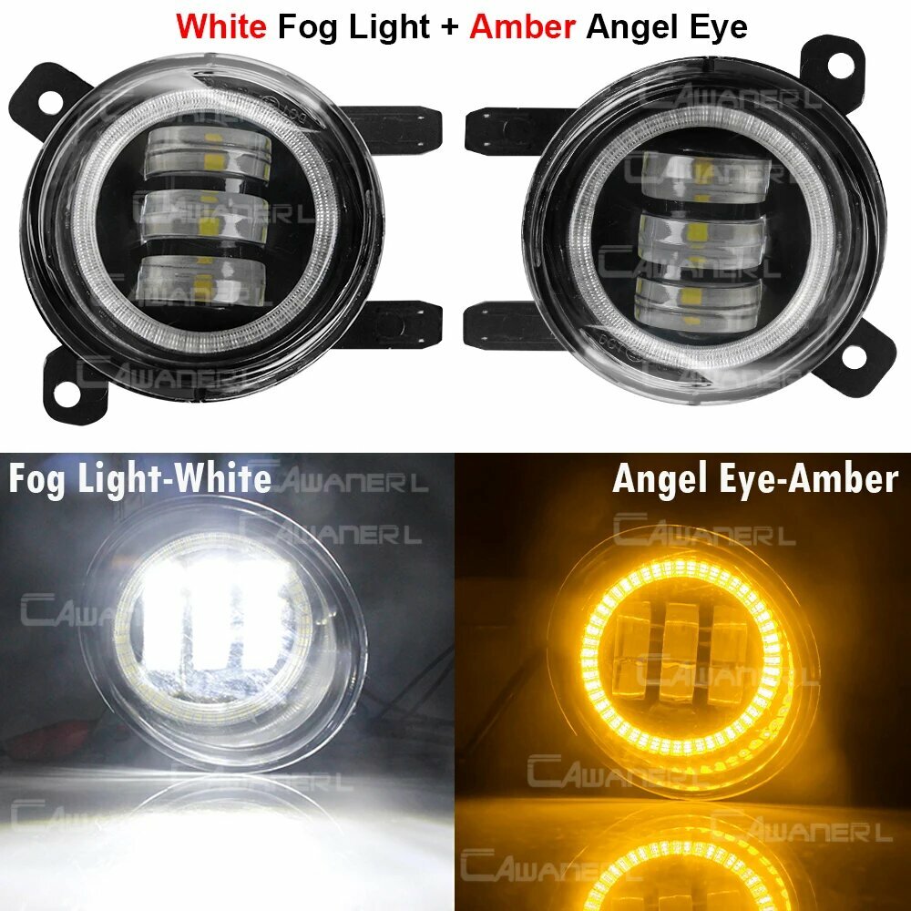 2 X автомобильные противотуманные фары «ангельские глазки» светодиодные дневные ходовые огни DRL для BMW F30 F34 F31 316i 320i 316d 325d 330d 318d 320d 335d 328i 335i With Angel Eye