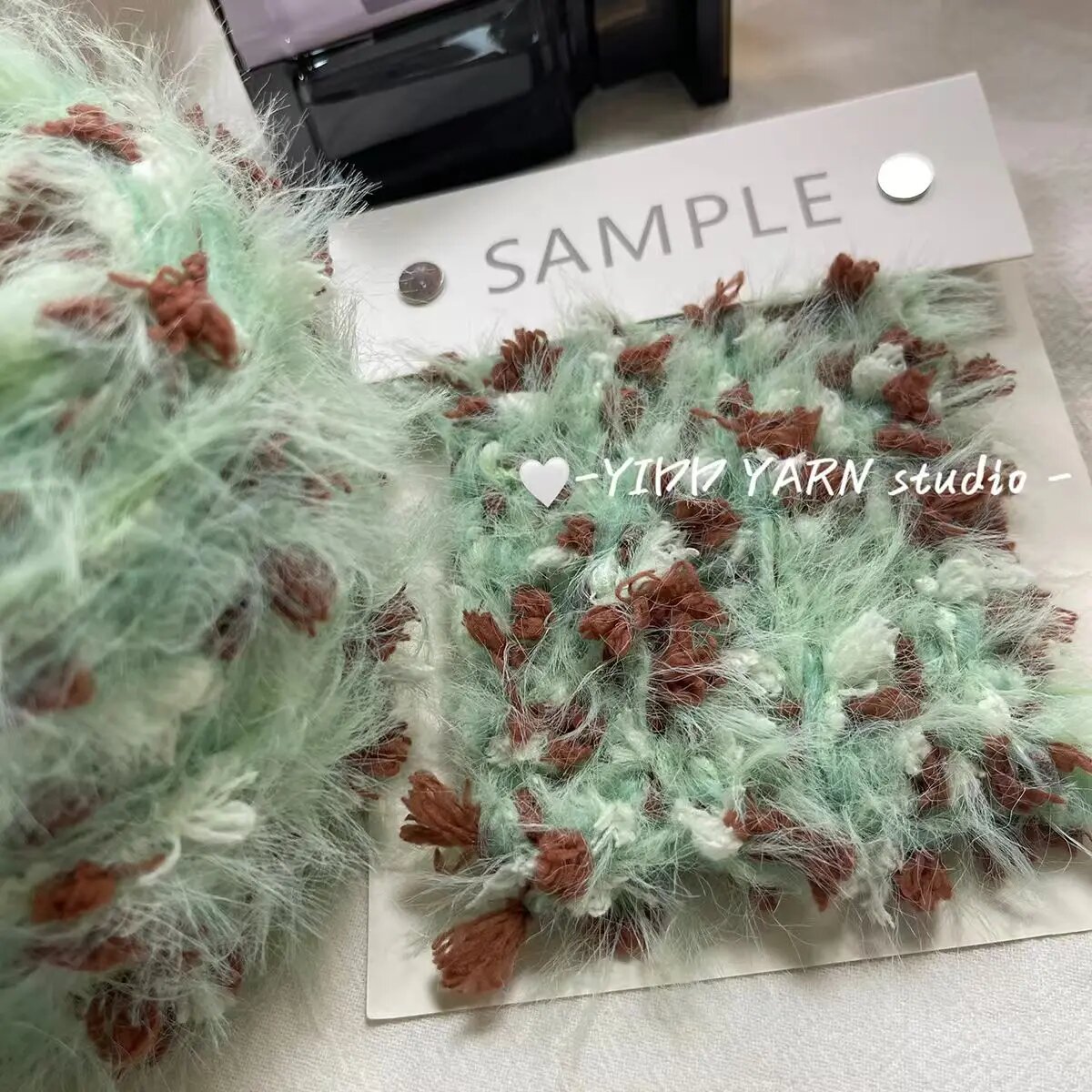 Изумрудная пряжа для вязания, 18-100g, 125г