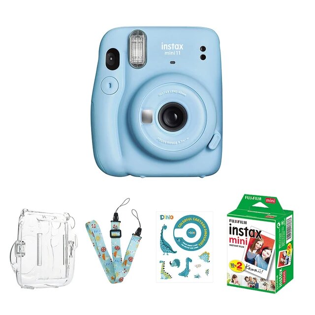 Фотоаппарат моментальной печати Fujifilm Instax Mini 12 Blue Set